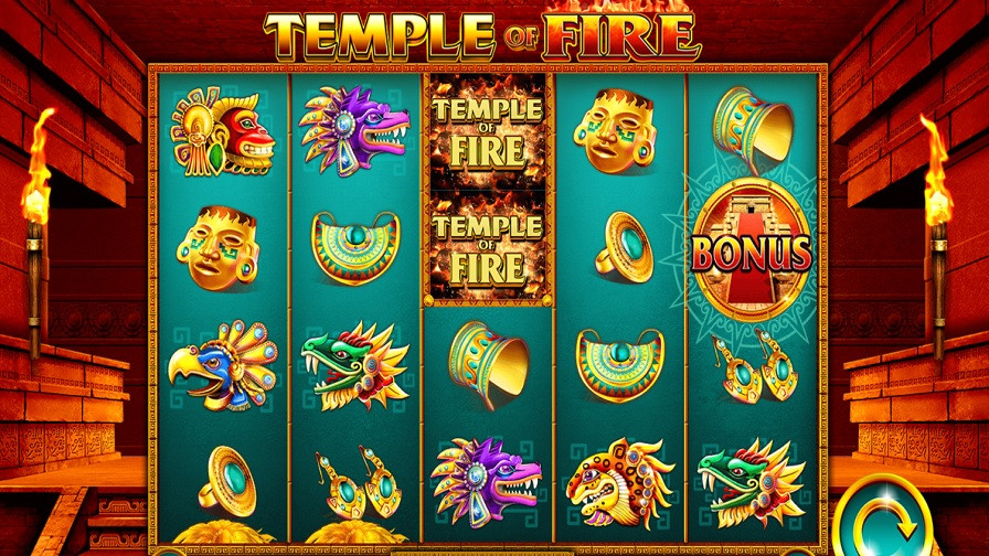 Temple of Fire Slot | Play At Foxy Bingo